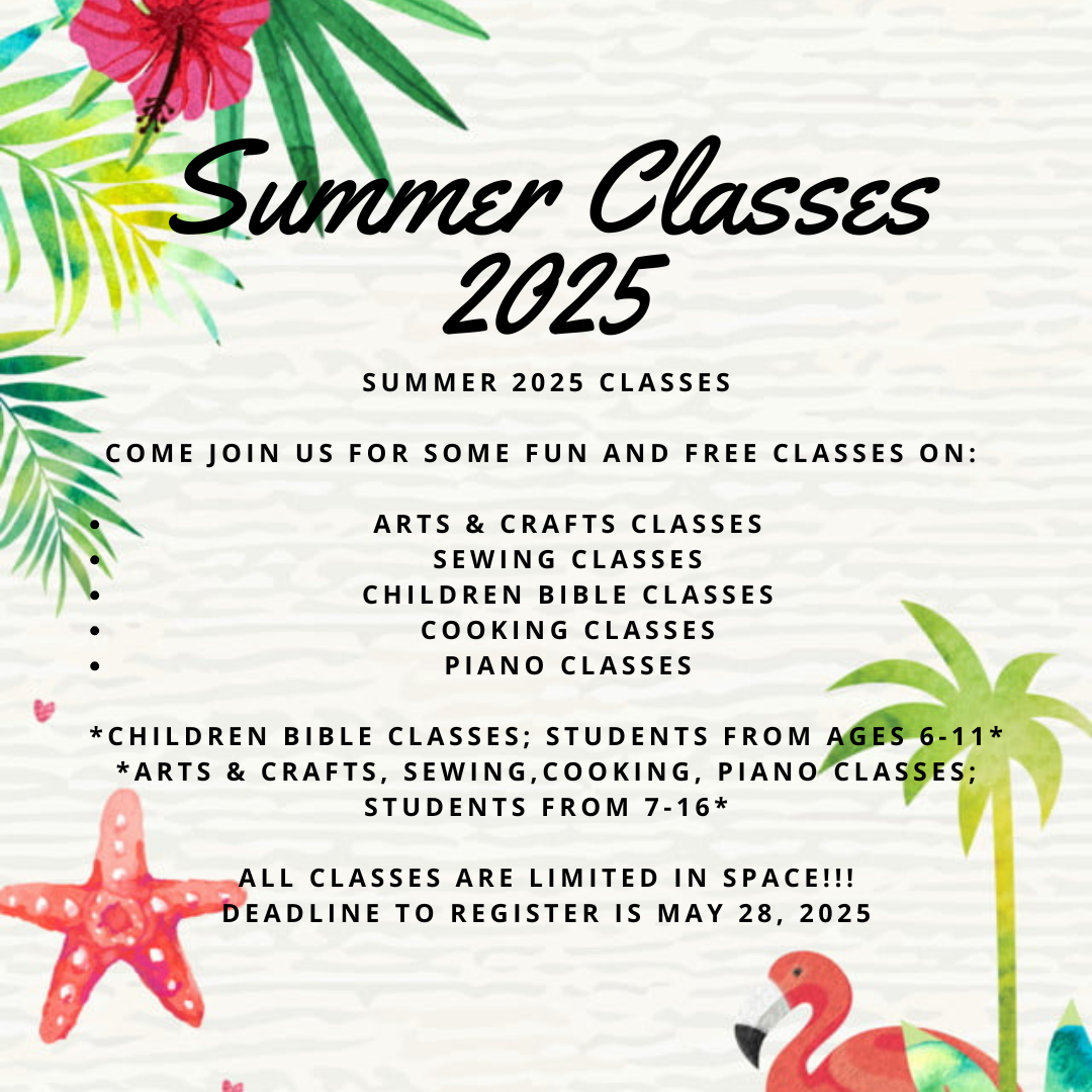Youth Summer Classes - Saint Polycarp Catholic Church